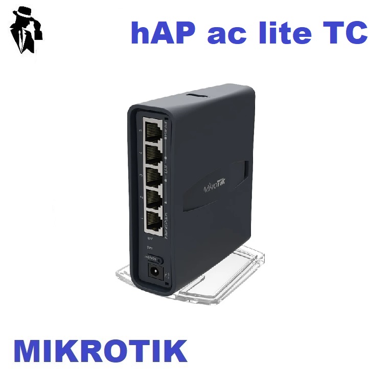 قیمت و خرید اکسس پوینت بی سیم میکروتیک مدل hAP ac lite TC | آقای شبکه